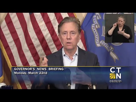 Governor Lamont's March 22, 2021 4PM Coronavirus Update