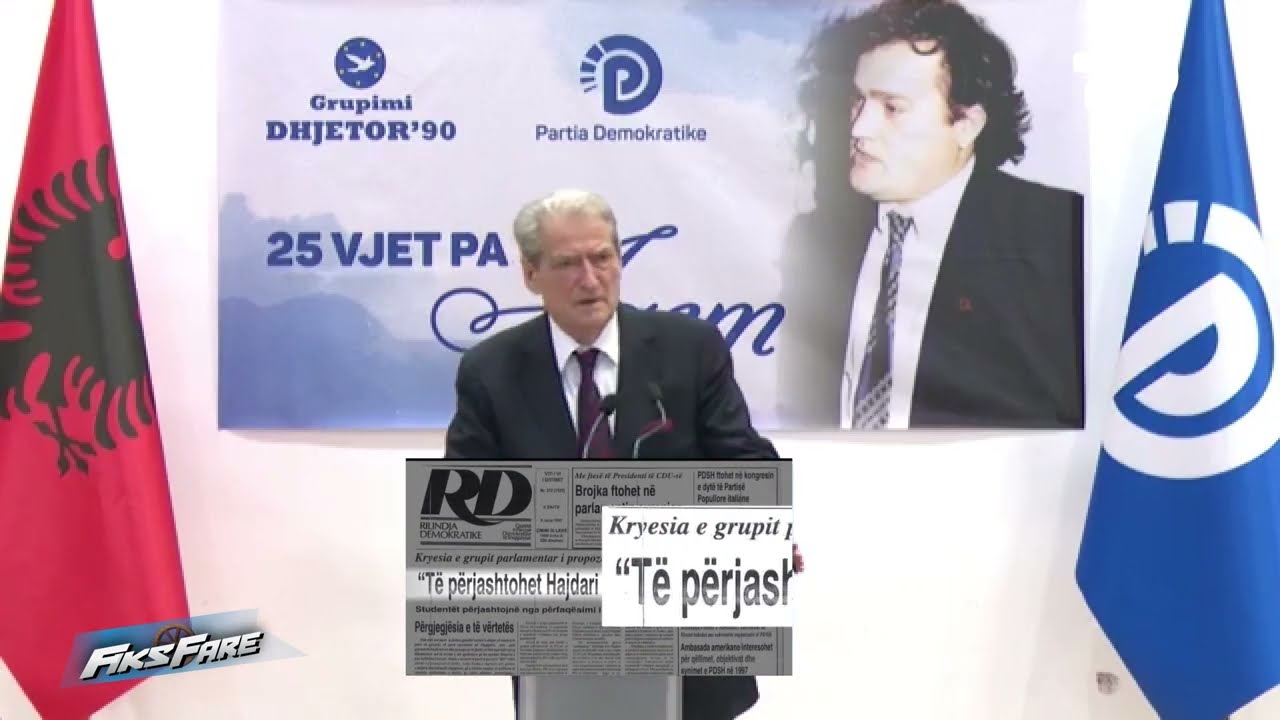 Fiks Fare/ 25 vjetori i vdekjes së Azem Hajdarit, lule i vunë ata që e ... Fiks Fare/ 25 vjetori i vdekjes së Azem Hajdarit, lule i vunë ata që e ...