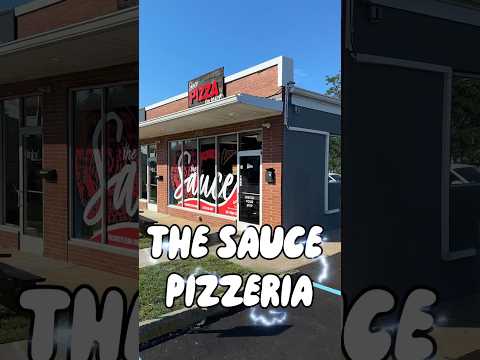 🤤 The Sauce Pizzeria in Oceanport, NJ. Bangin pizza from the shore! 🍕
