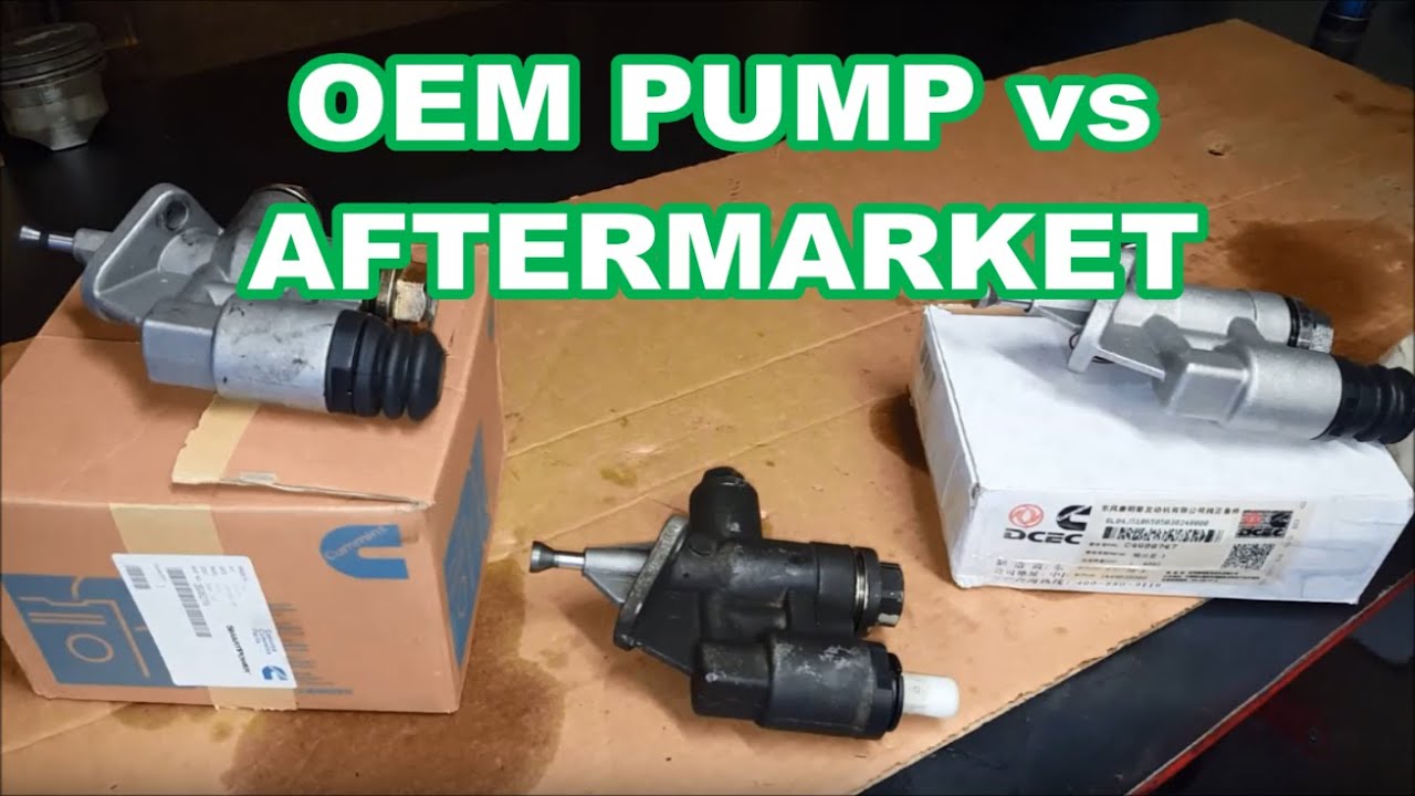 Ebay Carter fuel pump vs DCEC vs OEM differences 12v Cummins Dodge