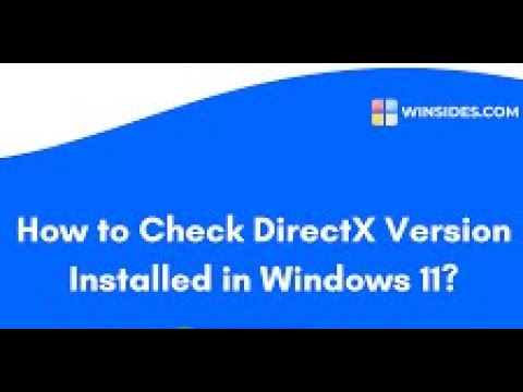 Check Your DirectX Version on Windows (10, 11, 8, 7)