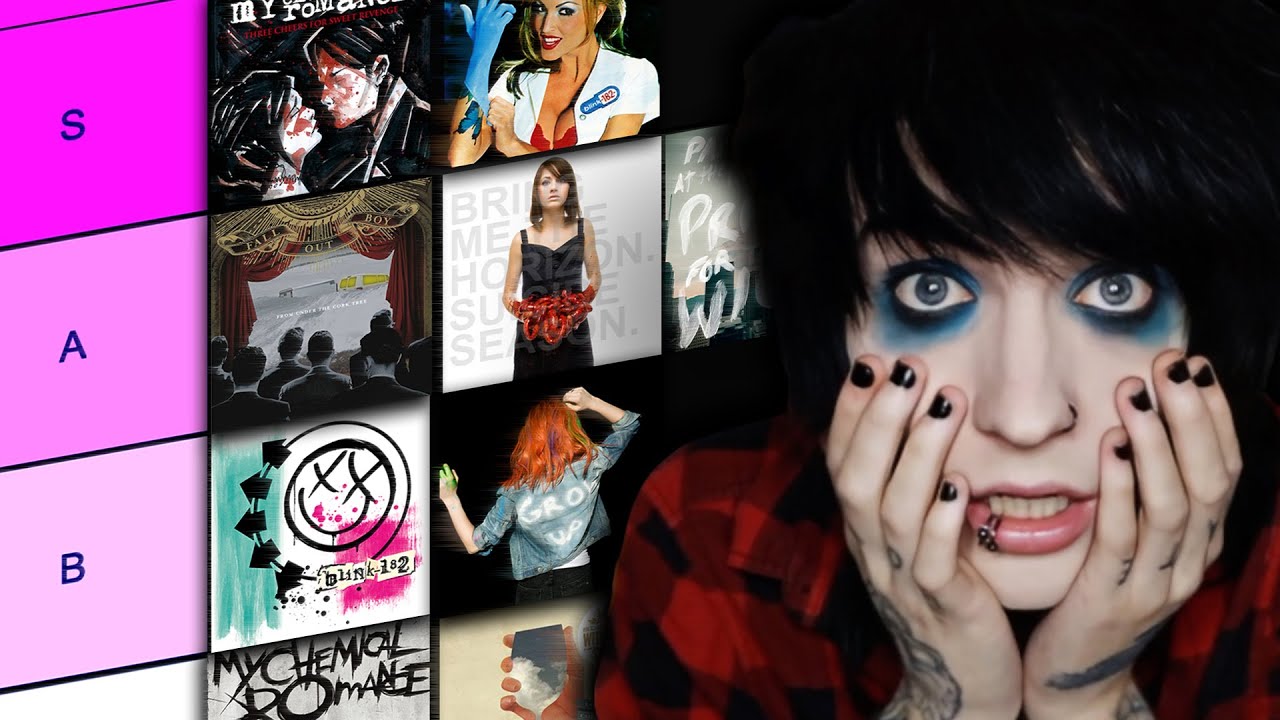 Emo Bands Album Tierlist
