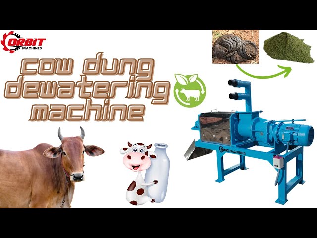 Dewatering Machines - Cow Dung Dewatering Machine Manufacturer from ...