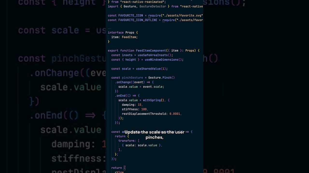 Add Smooth Pinch-to-Zoom in React Native Apps ✨