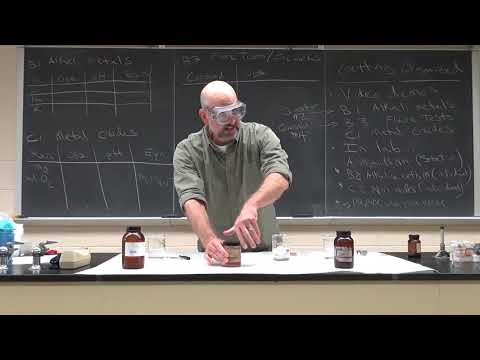 CHM 105 Properties of Representative Elements