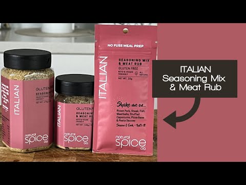 ITALIAN Seasoning Mix & Meat Rub | Natural Spice Co