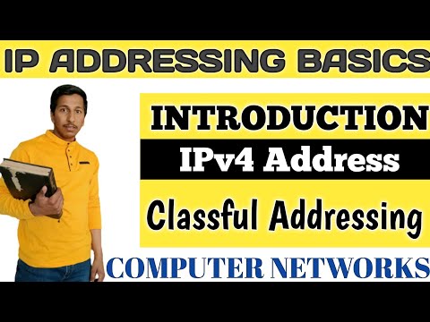IP Addressing in Computer Network | IPv4 Address | Network ID & Host ID | Classful Addressing Intro