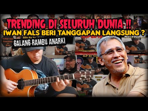 IWAN FALS BERI TANGGAPAN LANGSUNG ? COVER GALANG RAMBU ANARKI ALIP BA TA ‼️