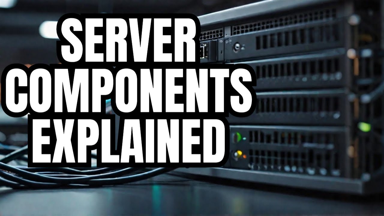Understanding Server Components CPU, RAM, Storage & PSU Explained