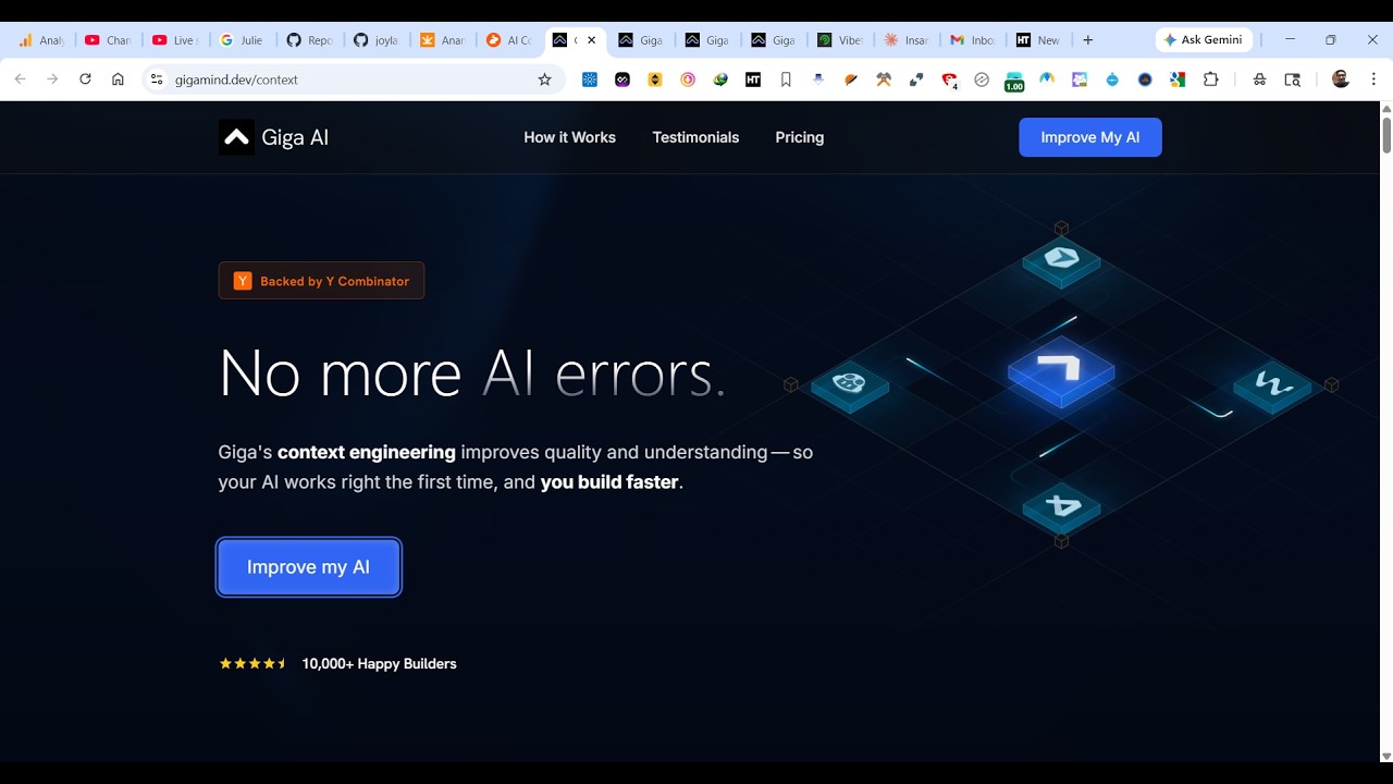 This Giga AI Coding Builder & Agent is INSANE to Build Full Stack Apps in Terminal and Fix AI FREE