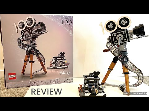 LEGO Disney 43230 Walt Disney Tribute Camera REVIEW!!!