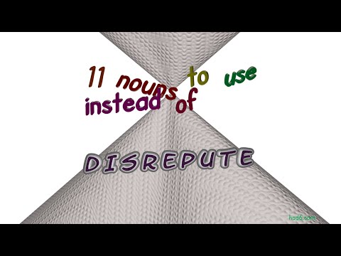 disrepute - 11 nouns having the meaning of disrepute (sentence examples)