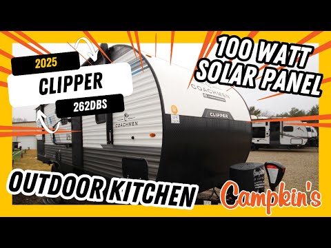 2025 CLIPPER 262DBS - AMAZING TRAVEL TRAILER WEIGHS 6200 LBS
