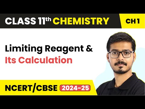 Limiting Reagent and its Calculations | Class 11 Chemistry Chapter 1 | CBSE 2024-25