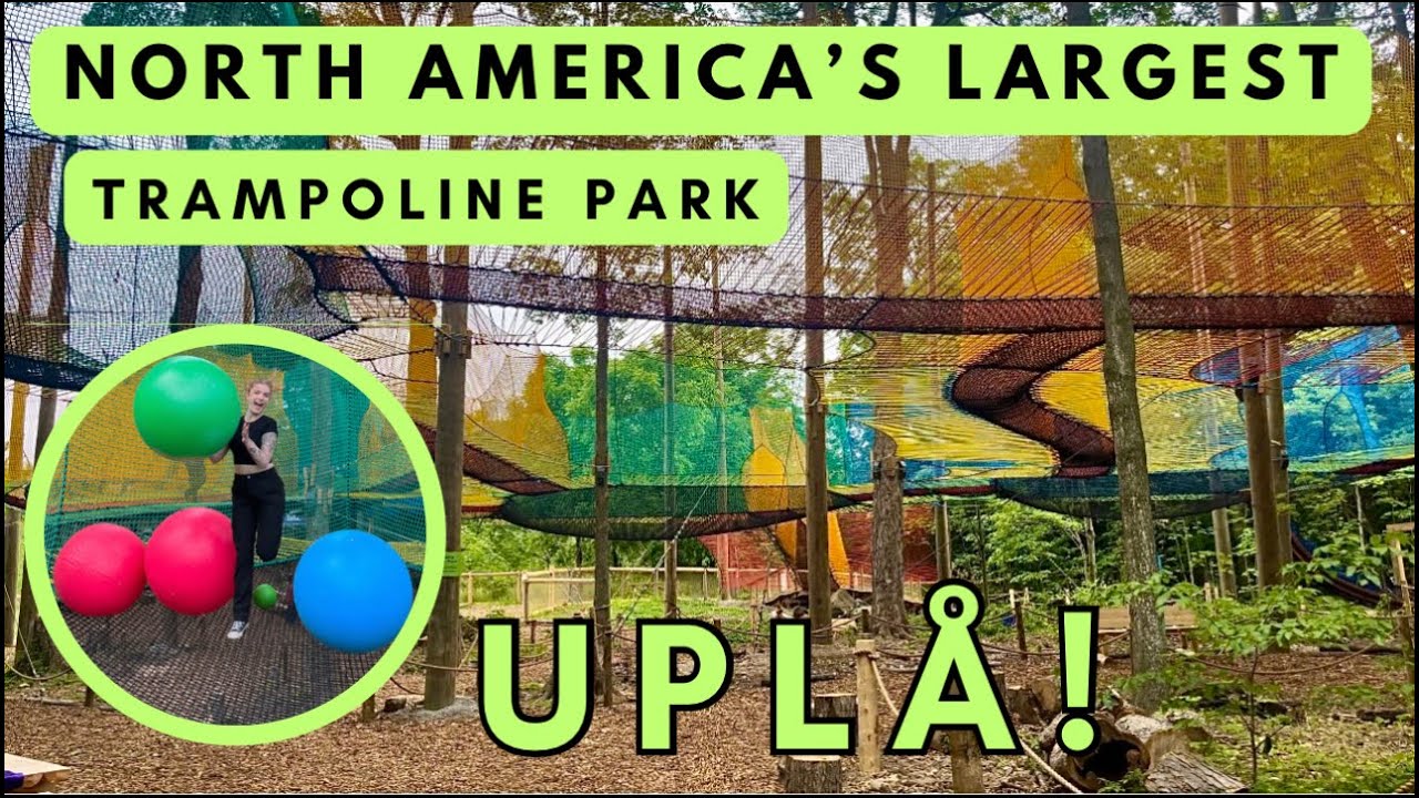 Uplå - Experience the thrills of North America's LARGEST Trampoline Park NOW OPEN #upla #trampoline