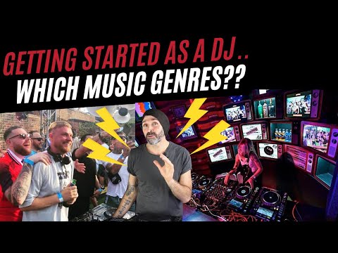 Getting Started as a DJ and Choosing Music Genres