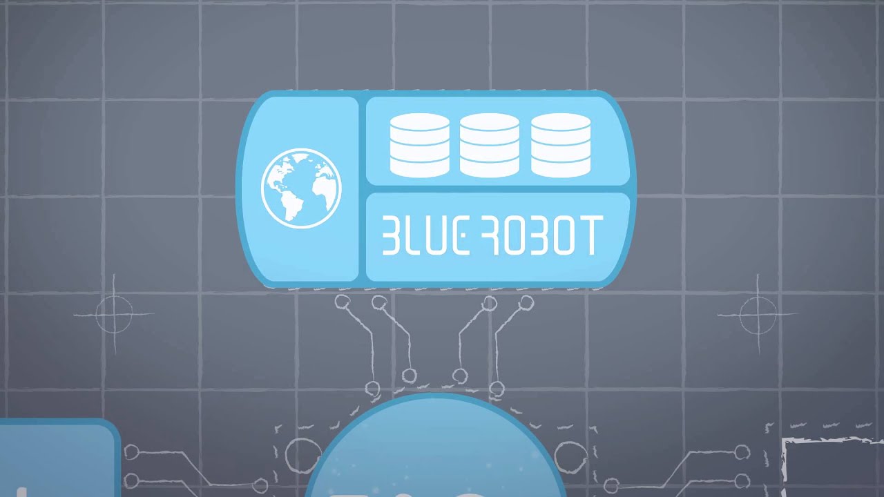 Blue Robot