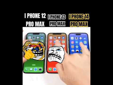 I Phone 13 Pro Max Vs I Phone 12 Pro Max π€― Insane Speed Showdown I Phone 2024 #shorts #viralvideo