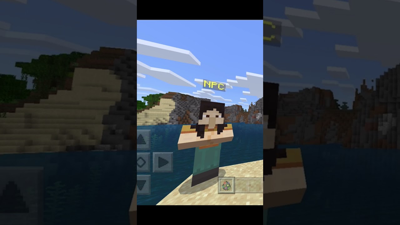 How To Get A NPC In Minecraft Bedrock Edition