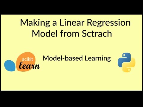 Linear Model from Scratch (Model Based Learning Example)