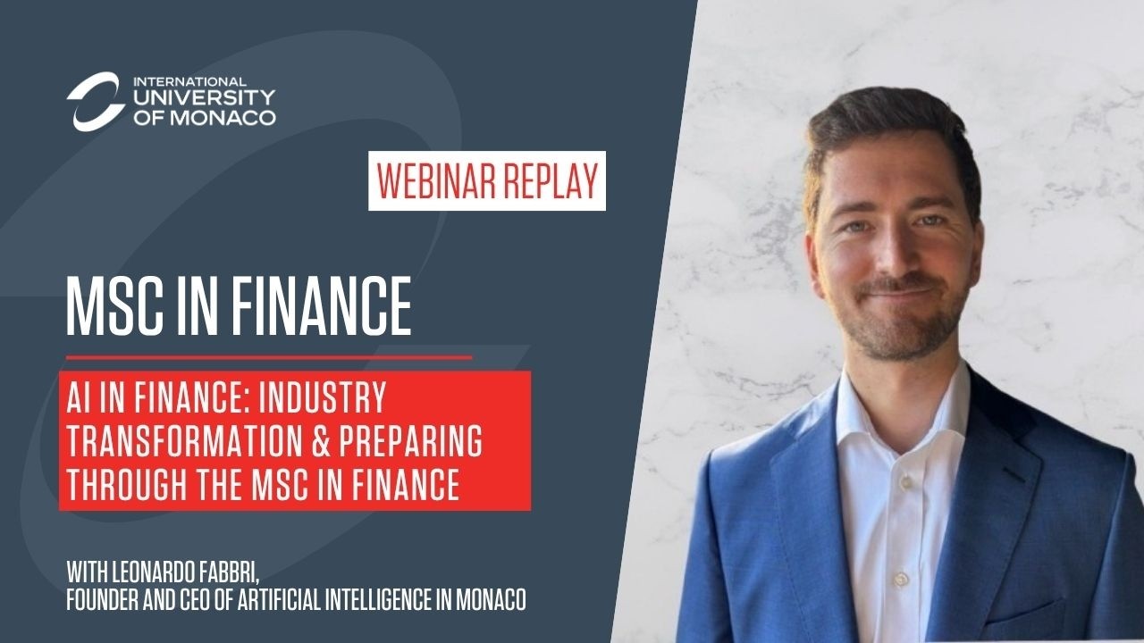 AI in Finance: Industry Transformation & Preparing Through the MSc in Finance