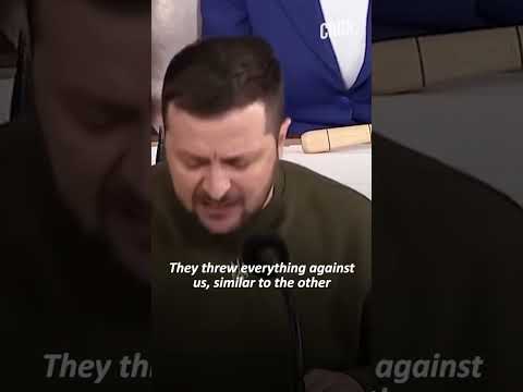 Zelensky Likens Putin To Hitler, Says Ukraine Will Never Surrender