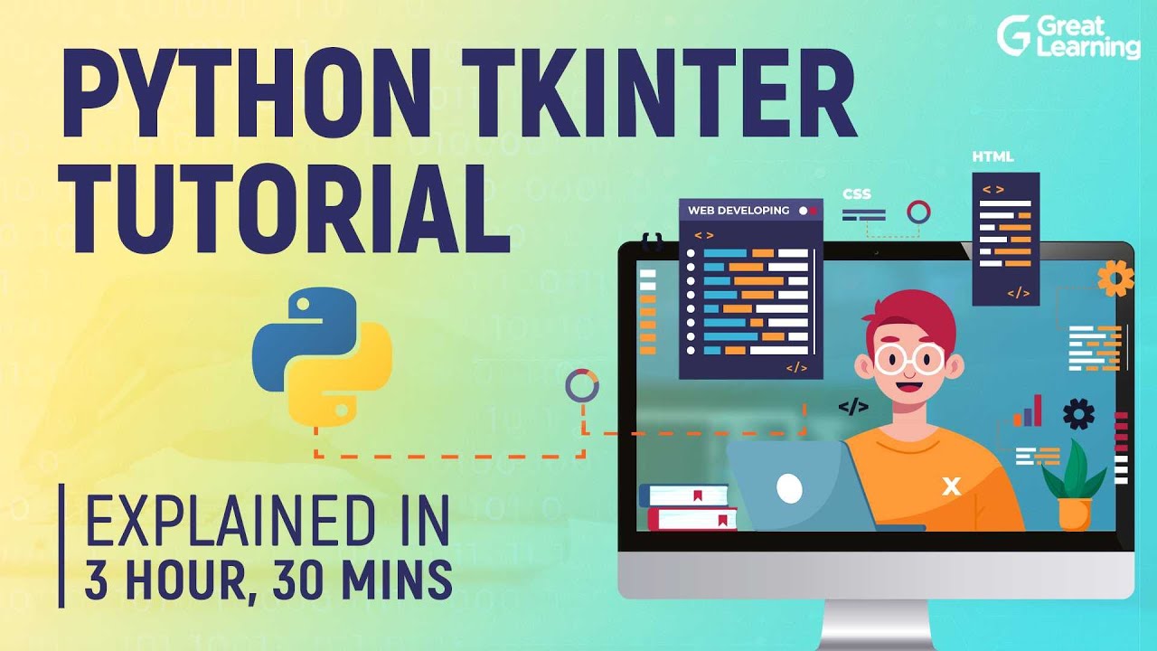 Python Tkinter Tutorial | GUI Libraries in Python | Tkinter Programming | Great Learning