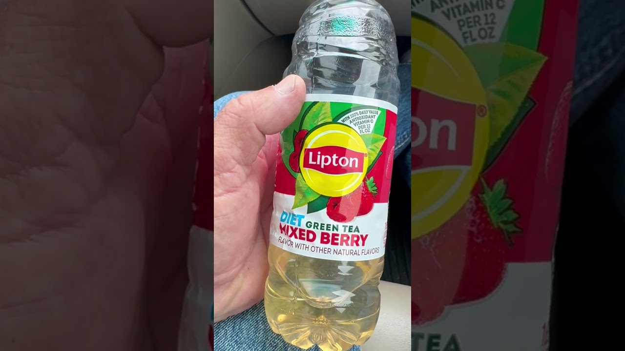 Lipton diet green tea mixed berry