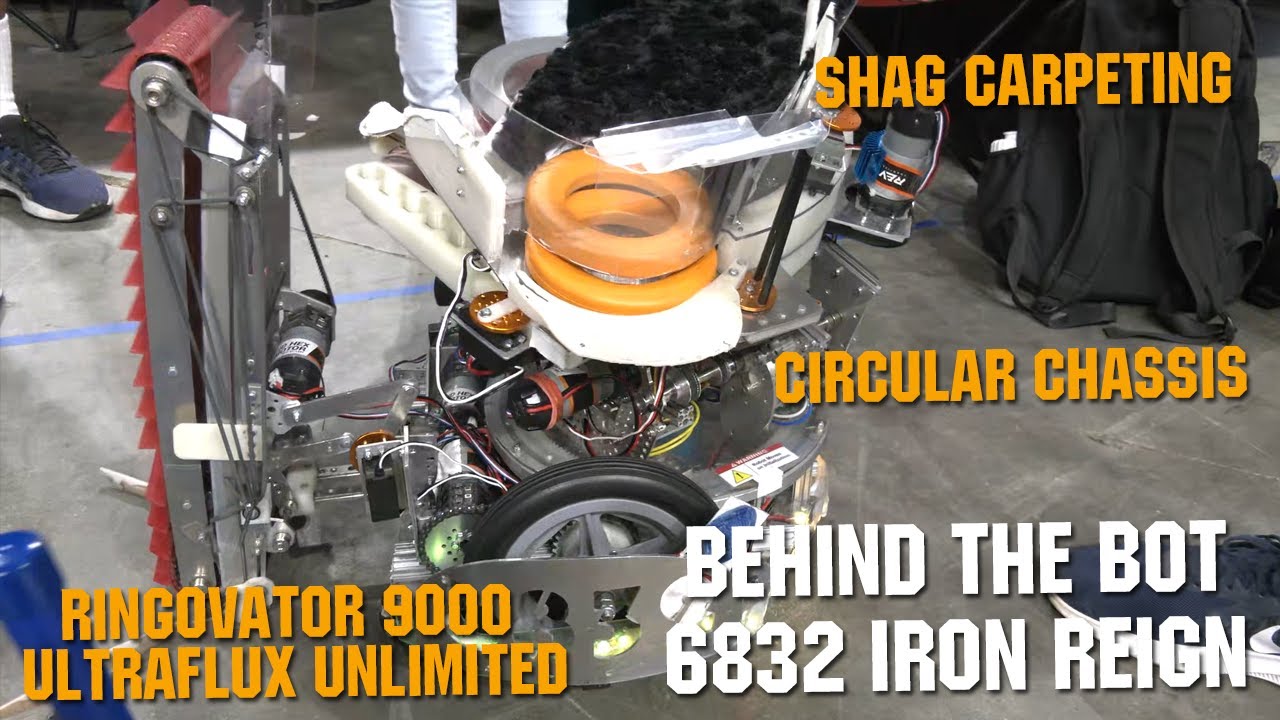 Circular Robot FTC 6832 Iron Reign Behind the Bot Ultimate Goal First Updates Now