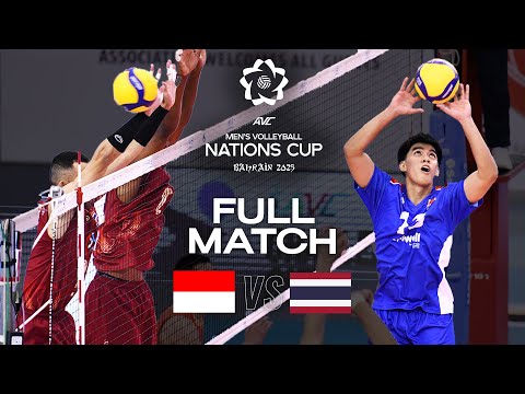 Indonesia vs. Thailand - Pool Play | AVC Men's Nations Cup 2025