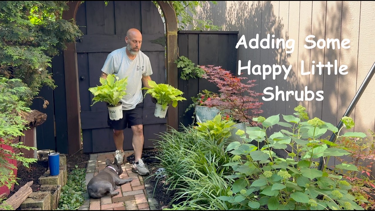 Adding Some Happy Little Shrubs