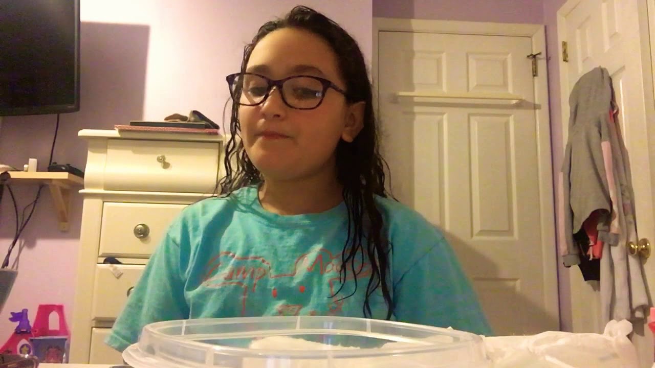 Making cloud slime for the first time!!! Success?-fail?-ariana Cordero