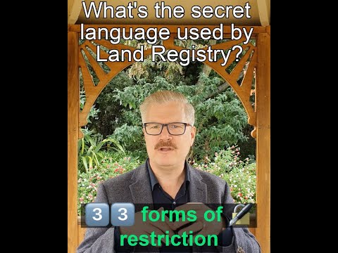 What's the SECRET language used by HM Land Registry?