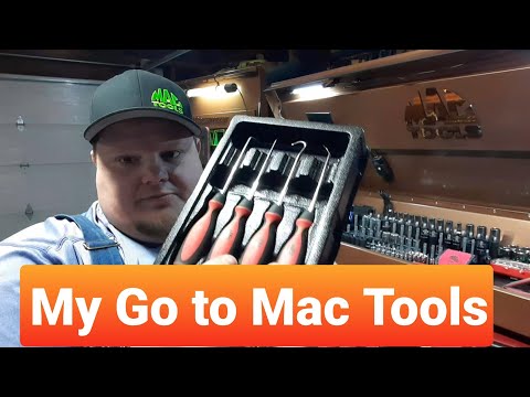 Mac Tools my most used (EDUT) EVERY DAY USED TOOLS or Go To tools!