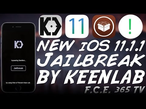 NEW KEENLAB JAILBREAK FOR iOS 11.1.1 AT POC | iPhone X JAILBROKEN!