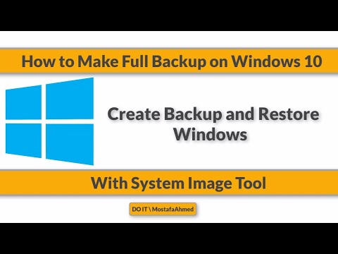How To Backup and Restore Windows 10 With System Image Tool on Windows 10