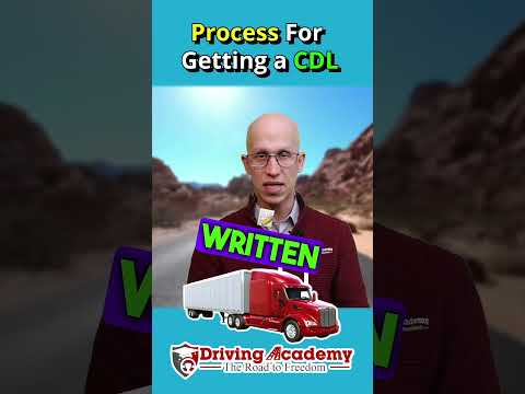 What is The Process of Getting a CDL License? #cdl #trucking #careers