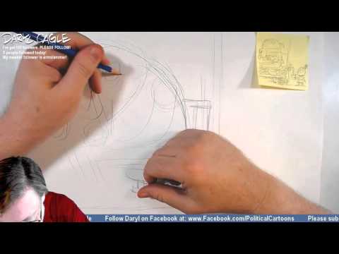 Daryl Cagle - Nationally Syndicated Editorial Cartoonist #drawing #cartooning