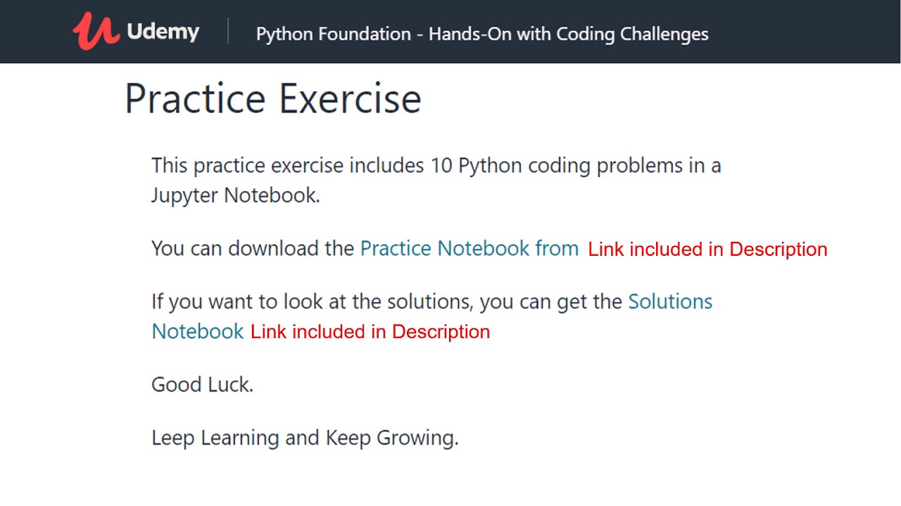Python Practice Exercise -01 | Learn Python by doing | Python Coding example with solutions