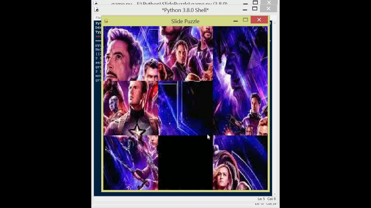 Python Puzzle Game