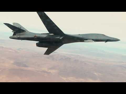 B-1 Bomber Video: Watch B-1B Lancer Cruise Missile Test Footage