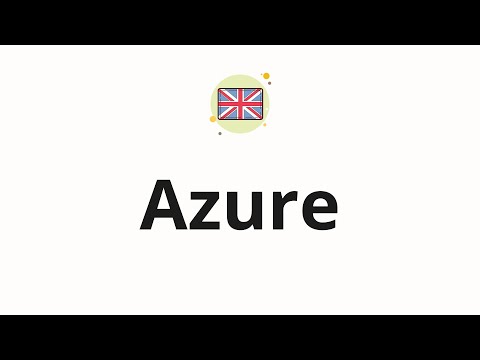 How to pronounce Azure