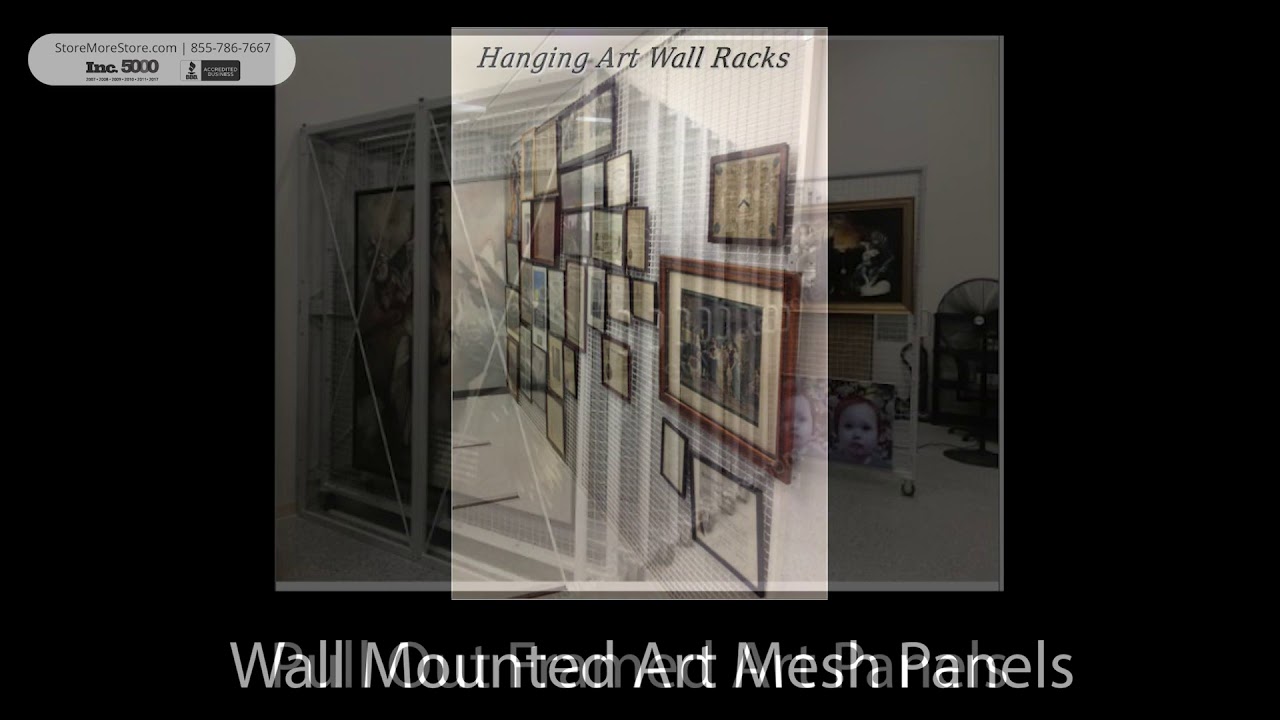 Framed Art Painting Storage Ideas
