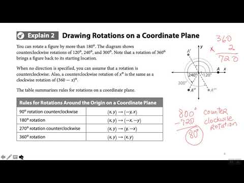 Geometry - 2.3 - Rotations