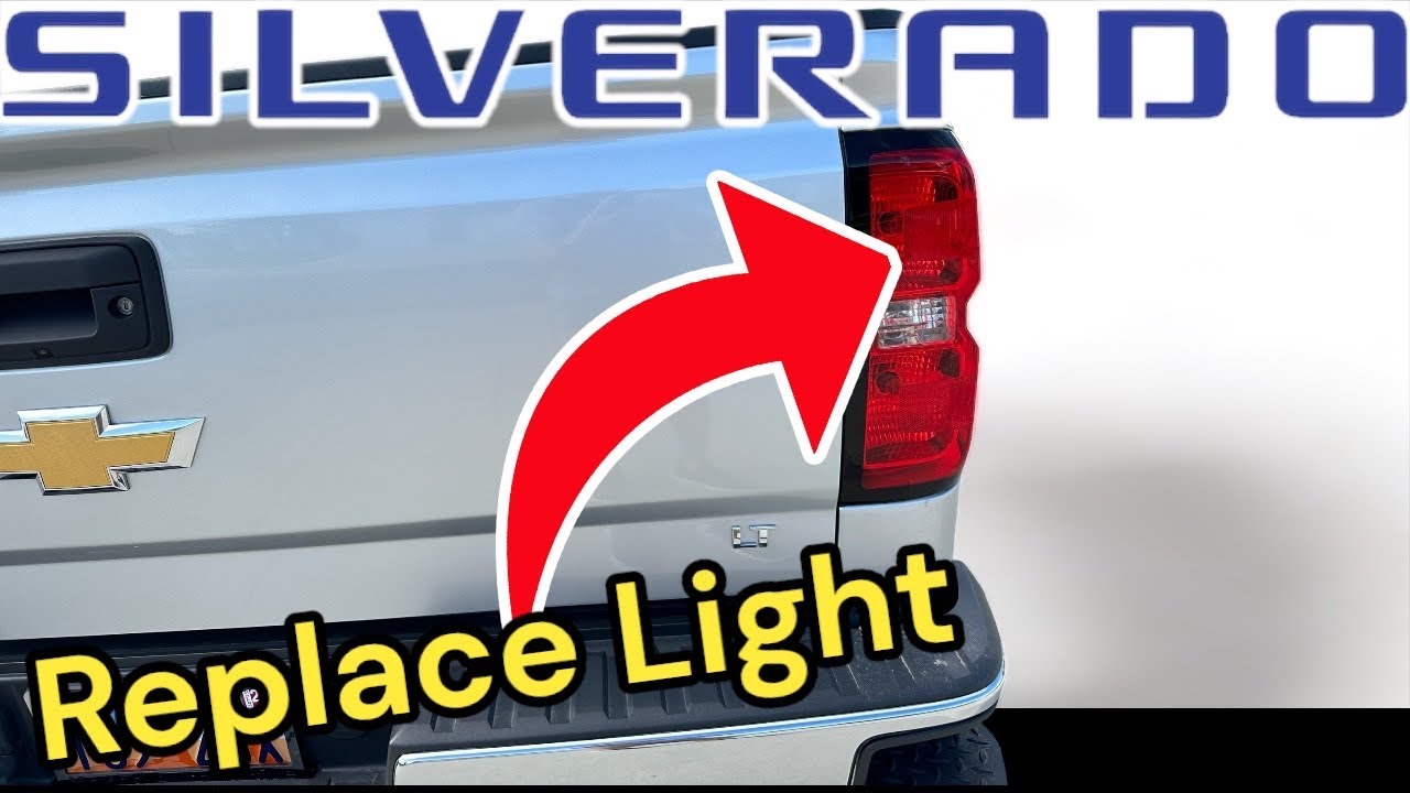2014-2018 Chevy Silverado & GMC Sierra Rear Taillight Signal Bulb Replacement