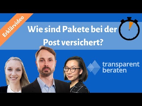 Briefe und Pakete: Wie sind Postsendungen versichert?