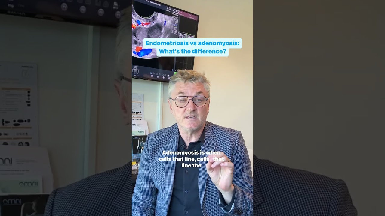 Prof. George Condous- Endometriosis vs Adenomyosis: What's the Difference?
