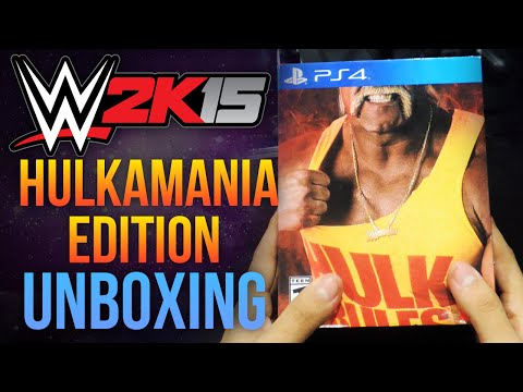 WWE 2K15 Hulkamania Edition Unboxing | PS4