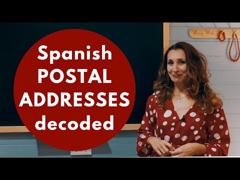 Decoding Spanish POSTAL ADDRESSES - Learn all the ABBREVIATIONS