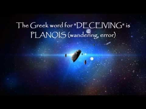 Meaning of the Word "Planet" - Flat Earth